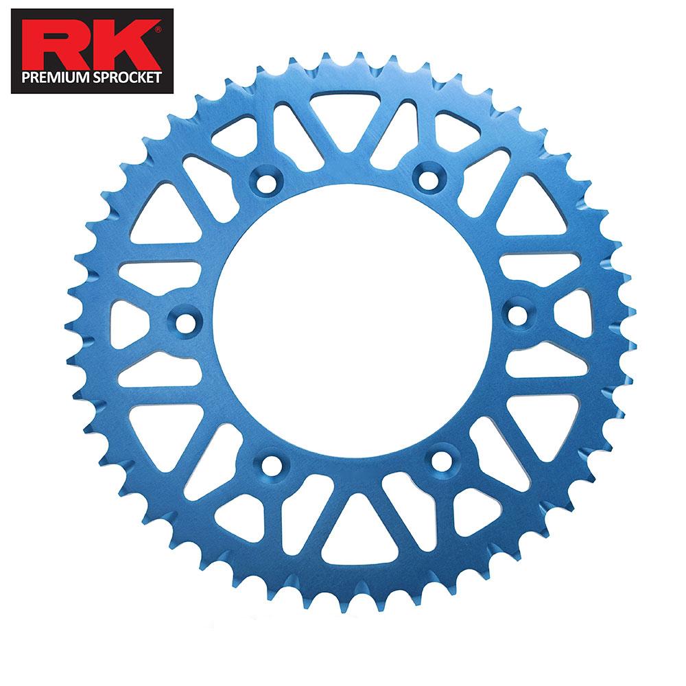 RK ALLOY RACING SPROCKET - 49T 520P - BLUE