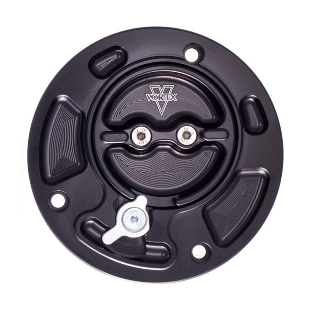 VORTEX - V3 FUEL CAP : BLACK KAWASAKI