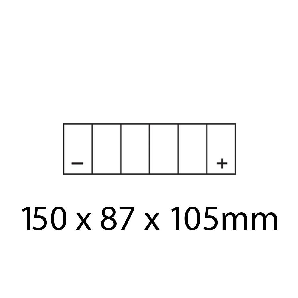 ROADSTAR, MF: CTX9L-BS / T4 [8Ah] CTN6 (DG8.2 - UN2796)