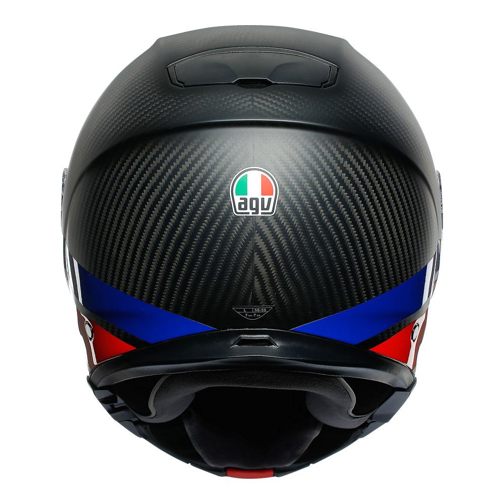 AGV SPORTMODULAR - LAYER CARBON/RED/BLUE